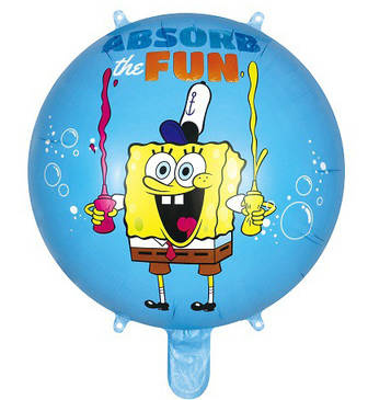 Balon foliowy Sponge Bob 18" (45cm.) | Balony foliowe \ 18" (45cm) z ...